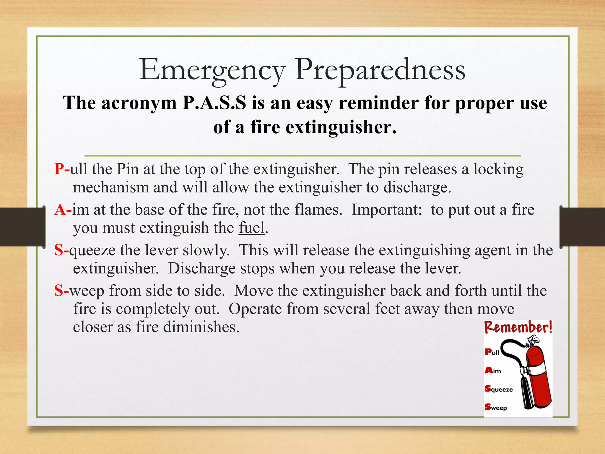 05 Emergency Preparedness Training Power Point | Ppt | First Aid | Injuries