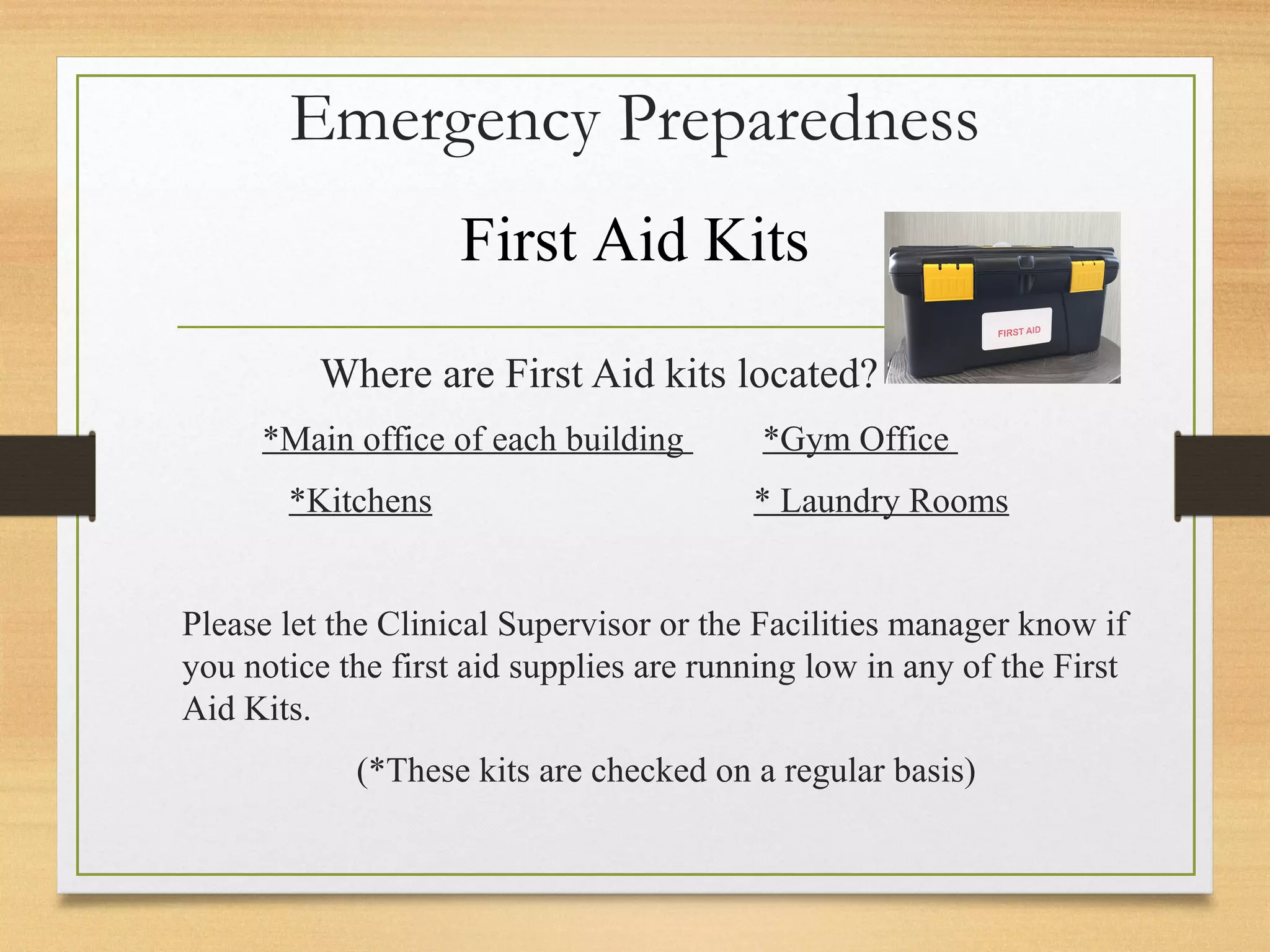 05 emergency preparedness training power point | PPT