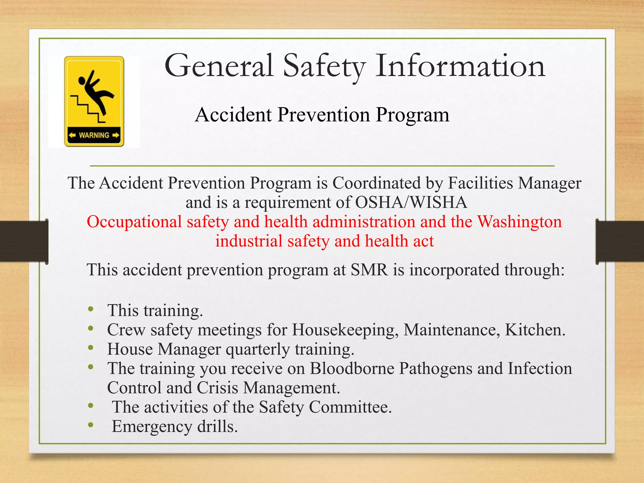 05 emergency preparedness training power point | PPT