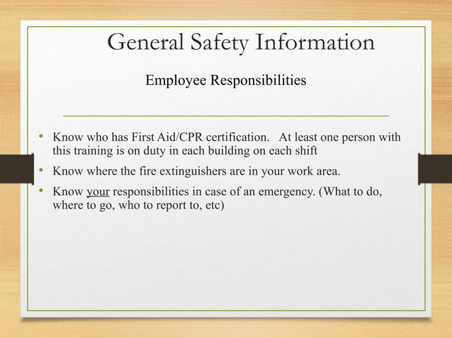 05 emergency preparedness training power point | PPT | First Aid | Injuries