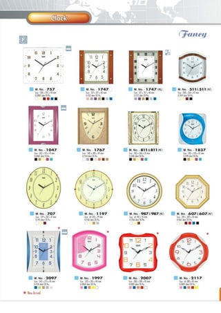 new clock CATALOGUE | PDF