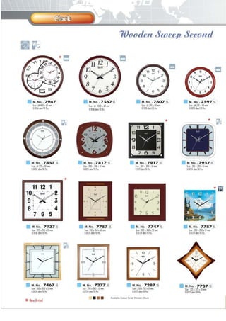 new clock CATALOGUE | PDF