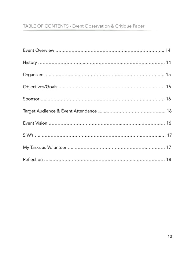 Events Management full portfolio PDF | PDF | Home Entertaining | Home ...