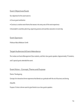 Events Management full portfolio PDF | PDF