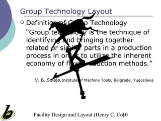 05 faciltydesignlayout | PPT