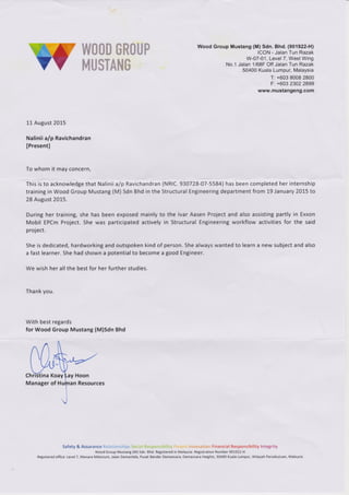 recommendation letter 1 | PDF