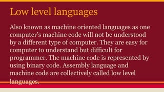 Programming Languages | PDF | Programming Languages | Computing