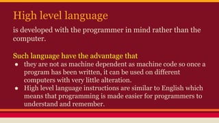 Programming Languages | PDF | Programming Languages | Computing