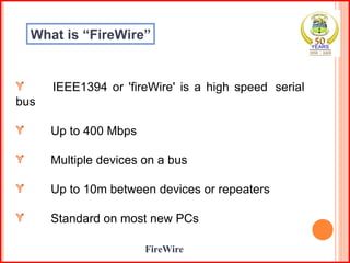 FireWire | PPT