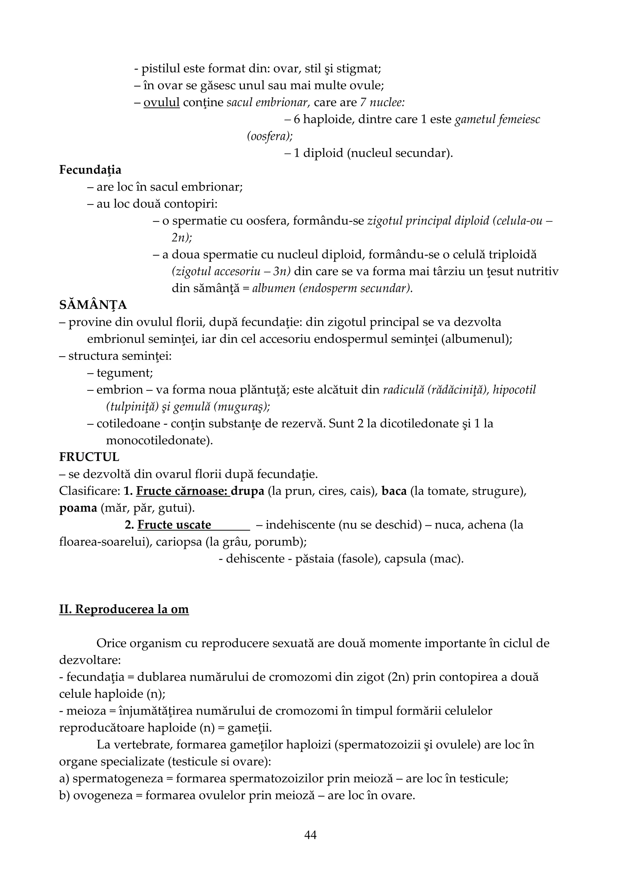 05 fise sinteza biologie vegetala si animala 2012 | PDF