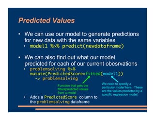 Mixed Effects Models - Fixed Effect Interactions | PPT