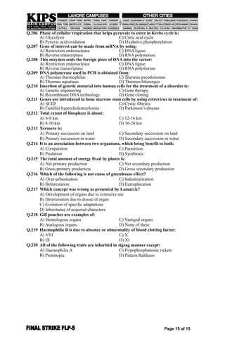 MCAT Full length paper 5-student_copy_ | PDF | Chemistry | Science