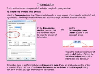 2010 05 Format Paragraphs | PPT