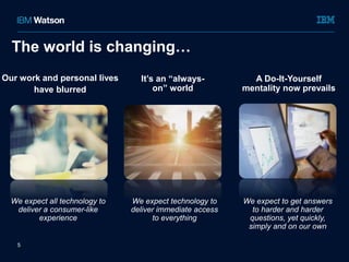 Into the Big Data Future with Watson Analytics | PPTX