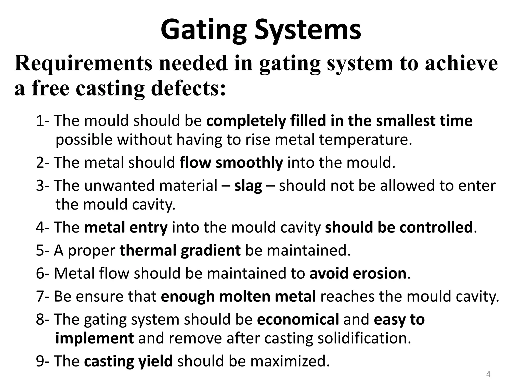 05) Gating System in CAsting of Materials | PDF