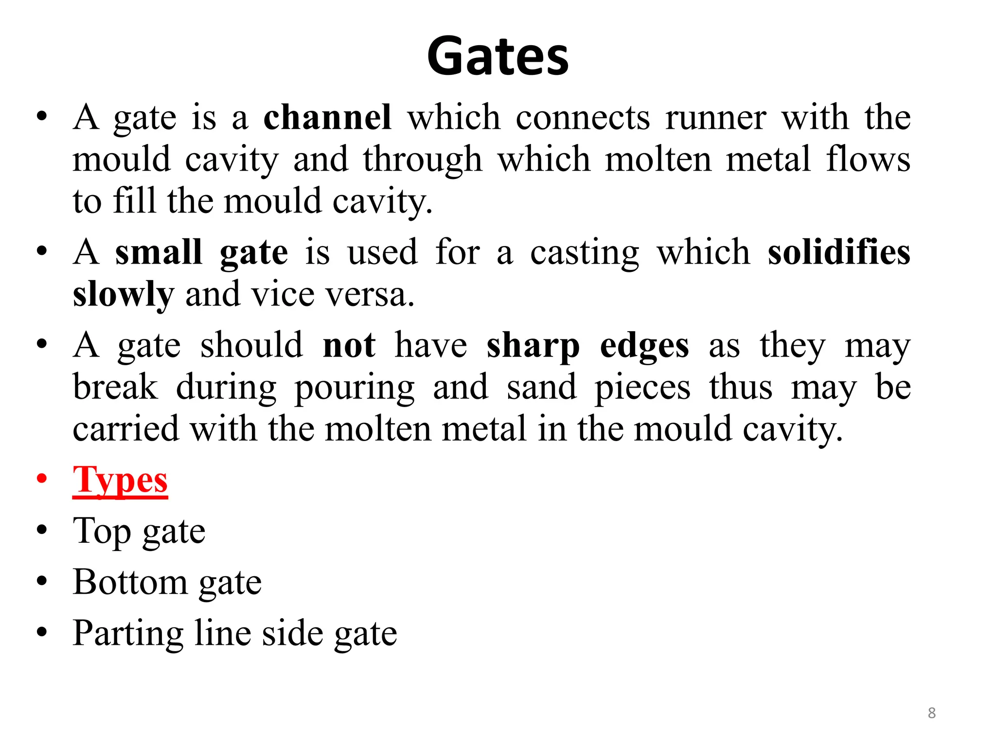05) Gating System in CAsting of Materials | PDF