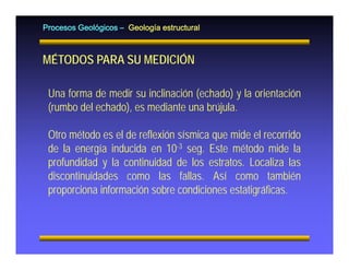 Geología estructural_ presentacion de UNAM | PDF
