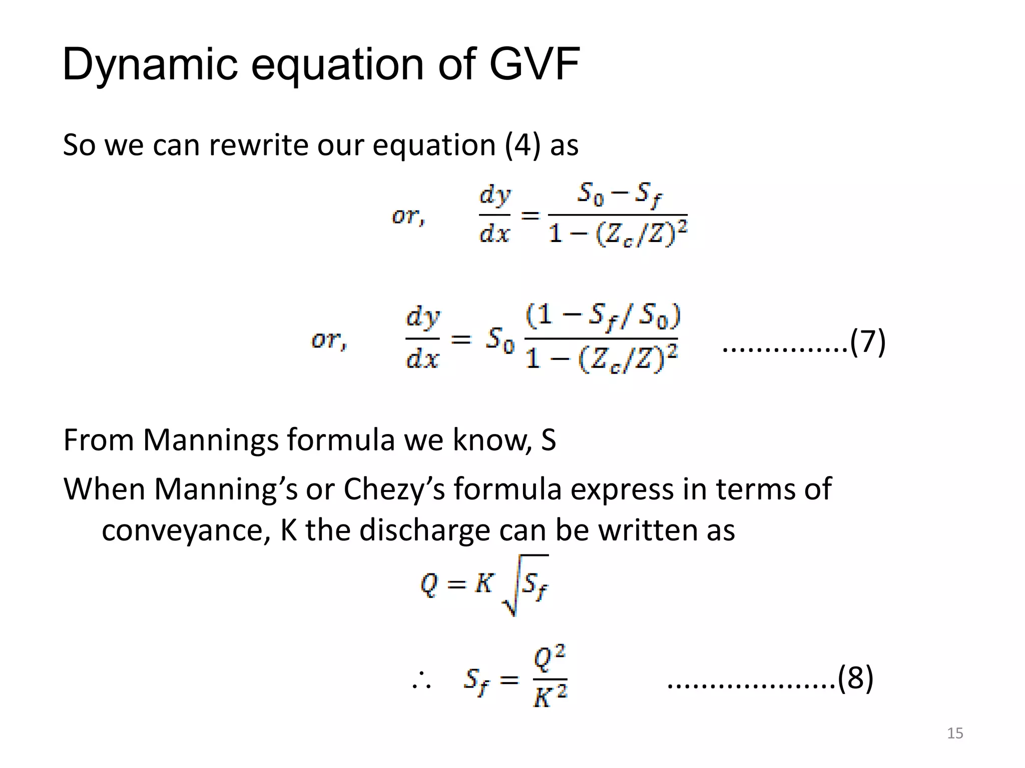 05 gradually varied flow slide | PDF