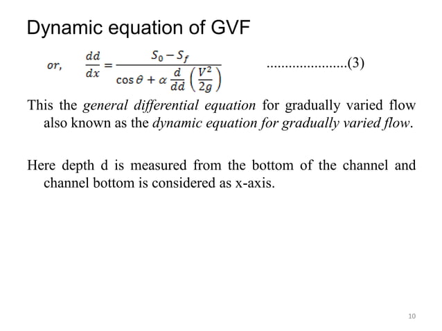 05 gradually varied flow slide | PDF