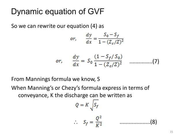 05 gradually varied flow slide | PDF