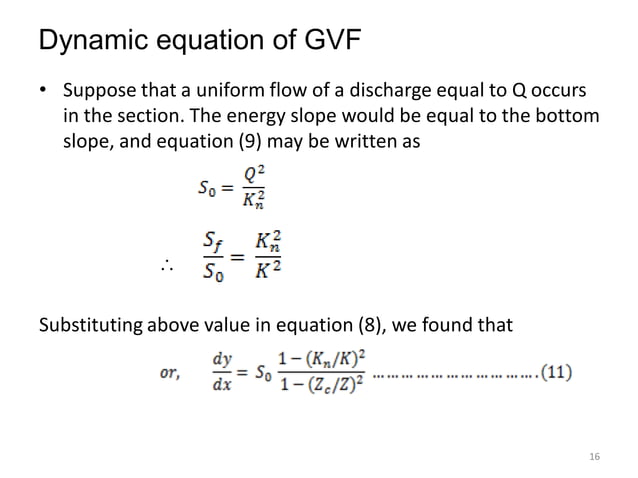05 gradually varied flow slide | PDF