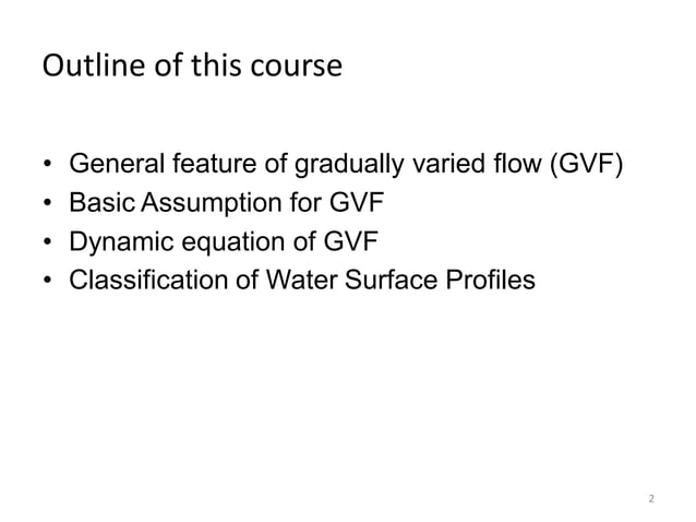 05 gradually varied flow slide | PDF