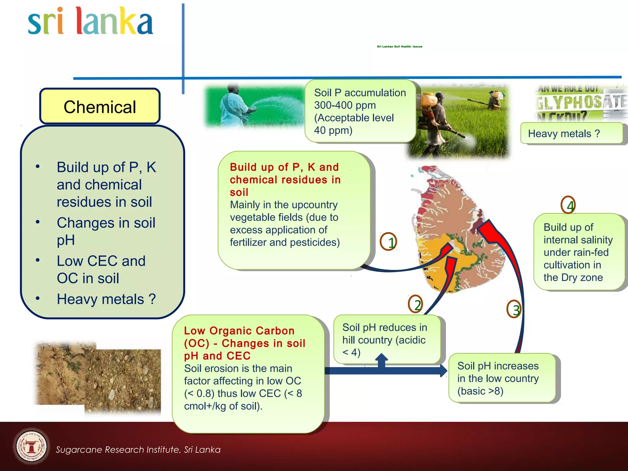 Sri Lankan Soil Health: Issues, Challenges, Initiatives and Priority ...