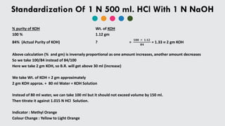 05_HCl&KOH_Final_Basics_Of_Chemistry.pdf | Chemistry | Science