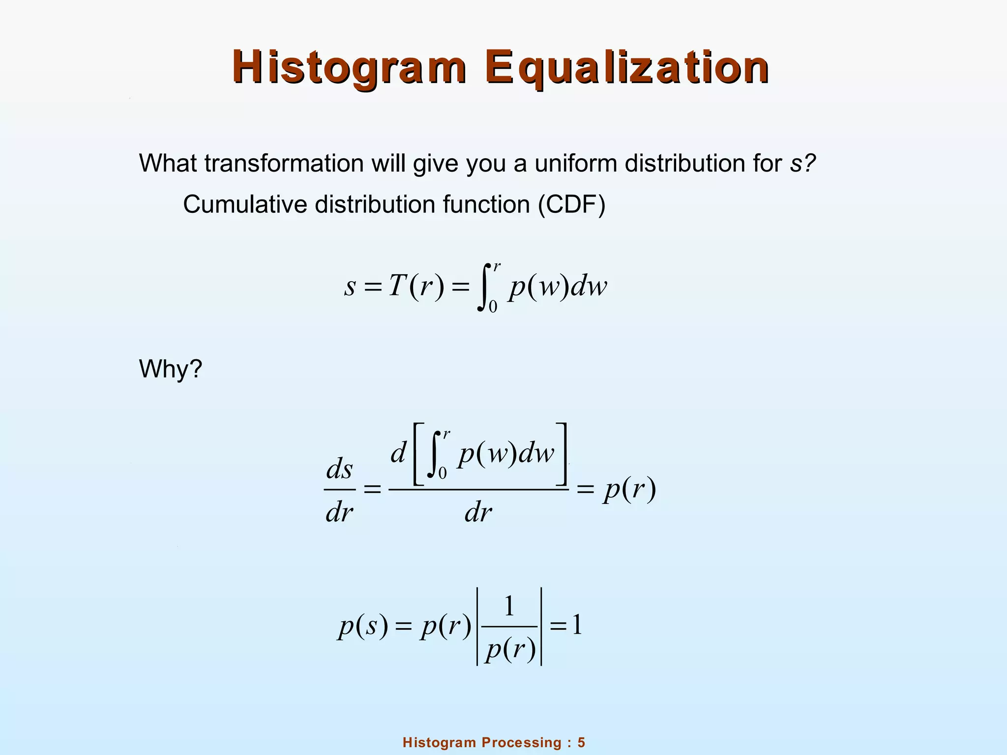 05 histogram processing DIP | PPT