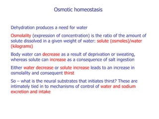 HOMEOSTASIS | PPT | Chemistry | Science