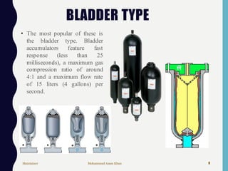 Accumulators (Hydraulic & Pneumatic) | PDF