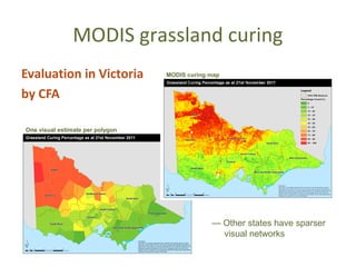 Ian Grant_Grassland curing derived from near-real-time MODIS satellite ...