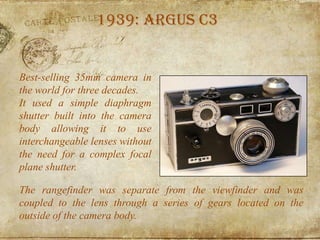 A Visual History of Digital camera | PPSX