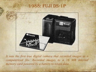 A Visual History of Digital camera | PPSX