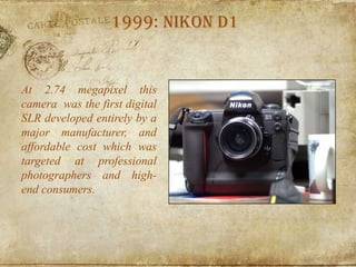 A Visual History of Digital camera | PPSX