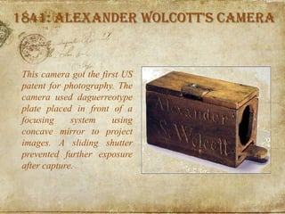 A Visual History of Digital camera | PPSX