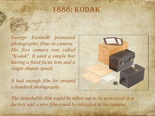 A Visual History of Digital camera | PPSX