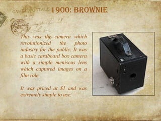 A Visual History of Digital camera | PPSX