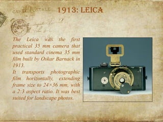 A Visual History of Digital camera | PPSX