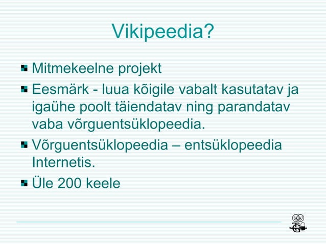 Vikipeedia | PPT