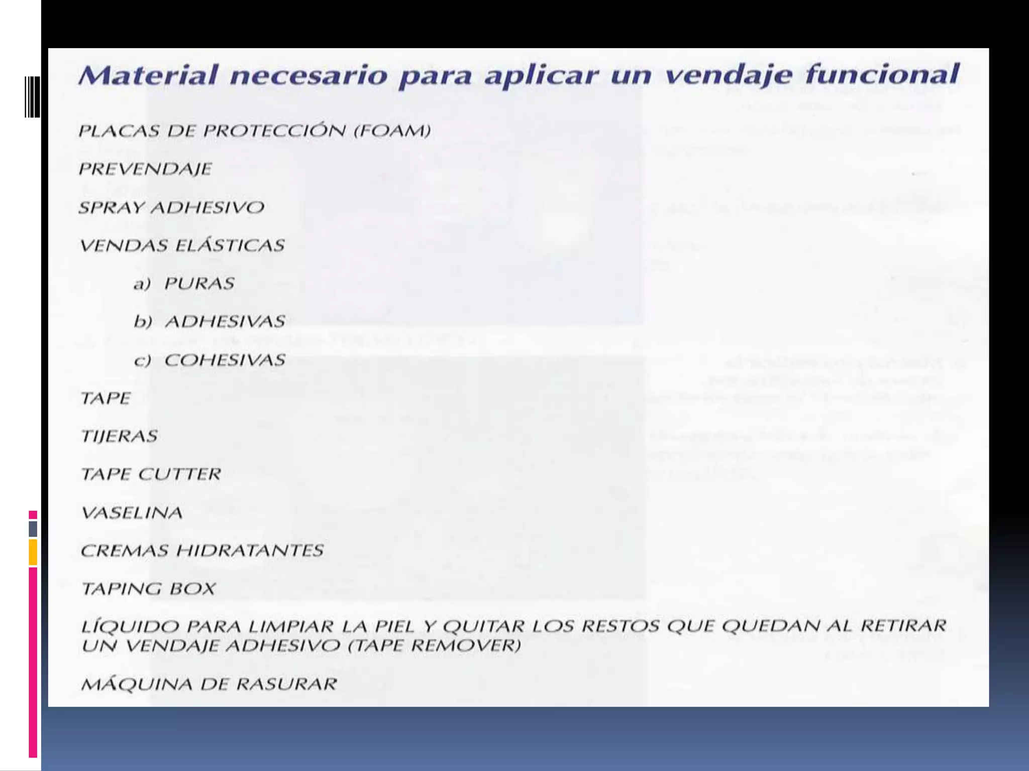 INMOVILIZACIONES LUEGO DE TRAUMATISMOS, LESIONES, ESGUINCES, TORCEDURAS ...
