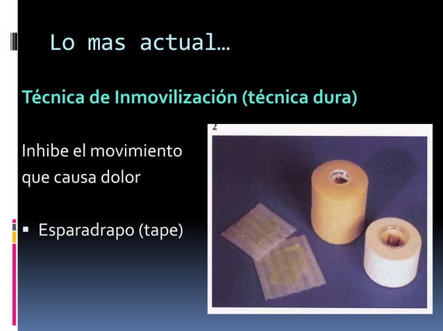 INMOVILIZACIONES LUEGO DE TRAUMATISMOS, LESIONES, ESGUINCES, TORCEDURAS ...