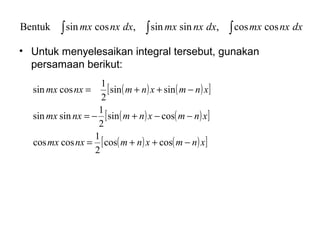 05 integral parsial | PPT