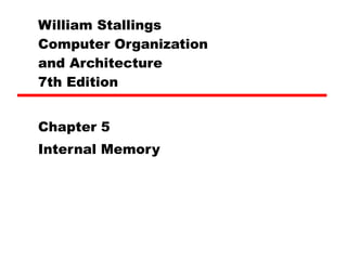 05 Internal Memory | PPT
