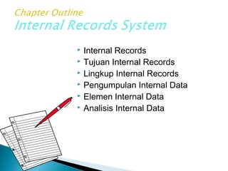 05 internal record systm(kotler) | PPT