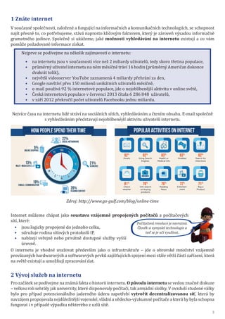 Internet jako zdroj informací | PDF