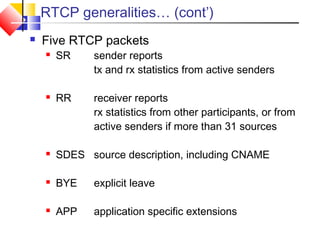 Real-Time Streaming Protocol | PPT