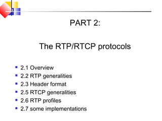 Real-Time Streaming Protocol | PPT