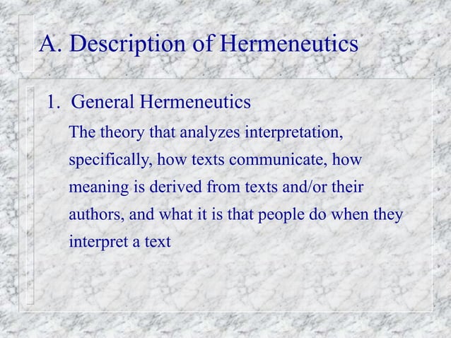 05 Introduction to Hermeneutics.ppt