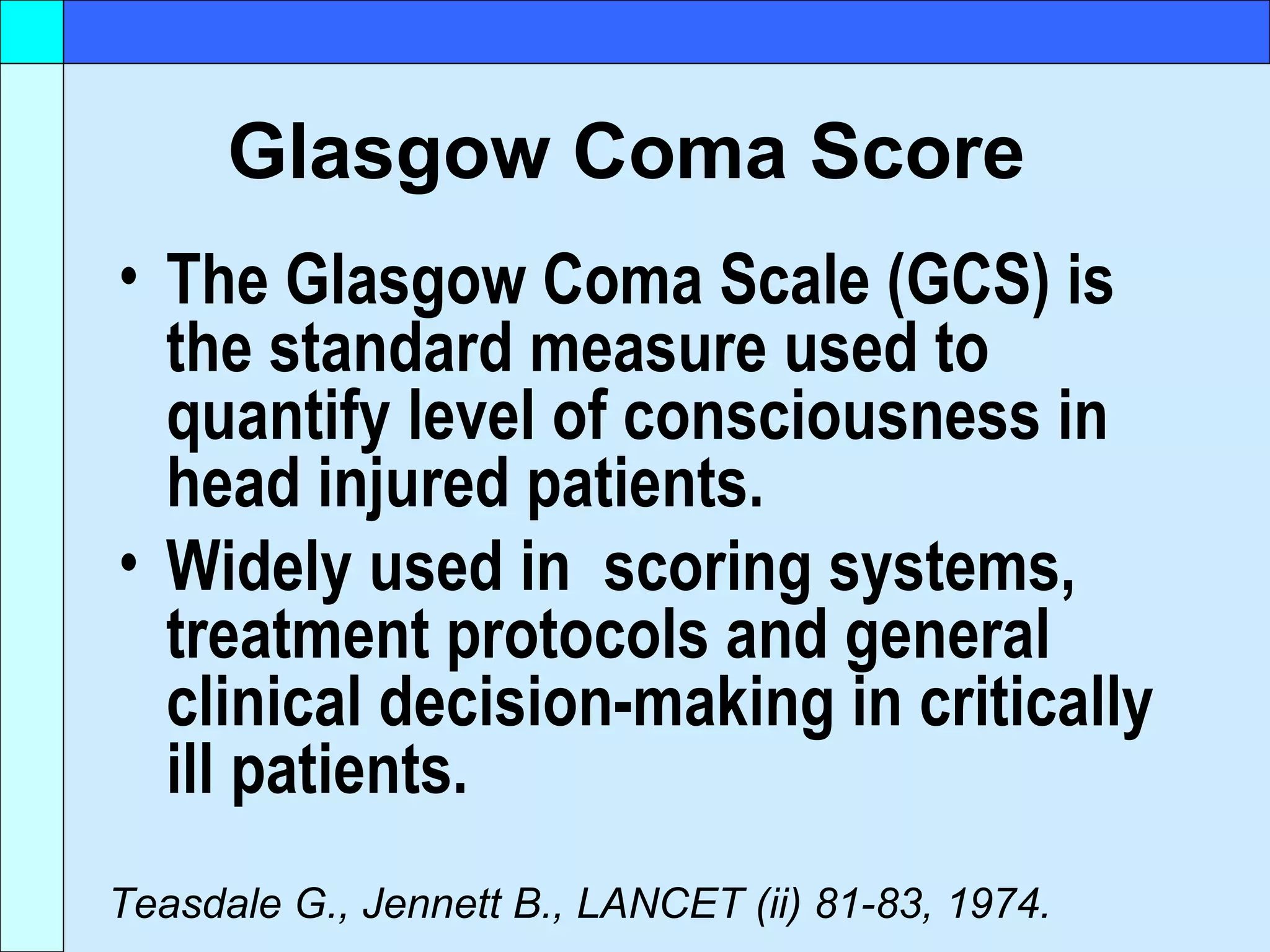 05 introduction to injury scoring systems | PPT